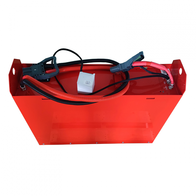 Powerful Red Lithium Lift Truck Battery With 202Ah Capacity For Trucks